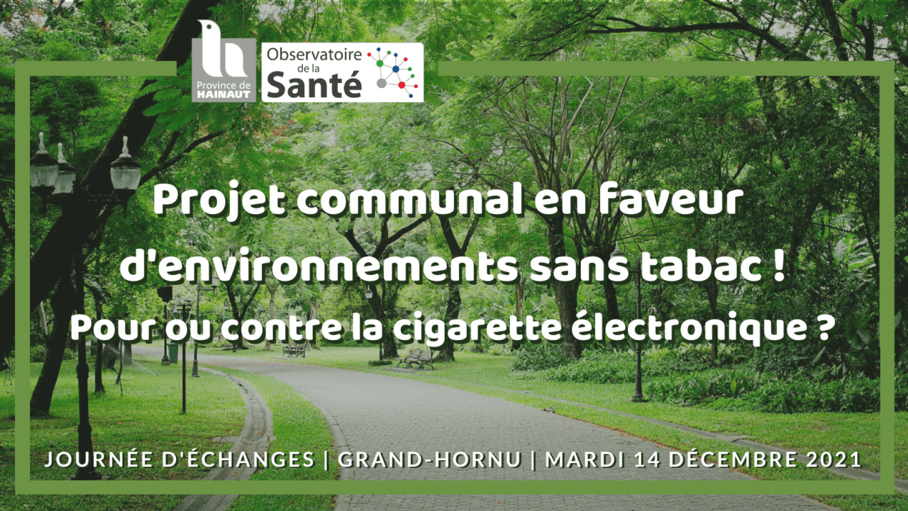 Projet communal en faveur d'environnements sans tabac ! Pour ou contre ...